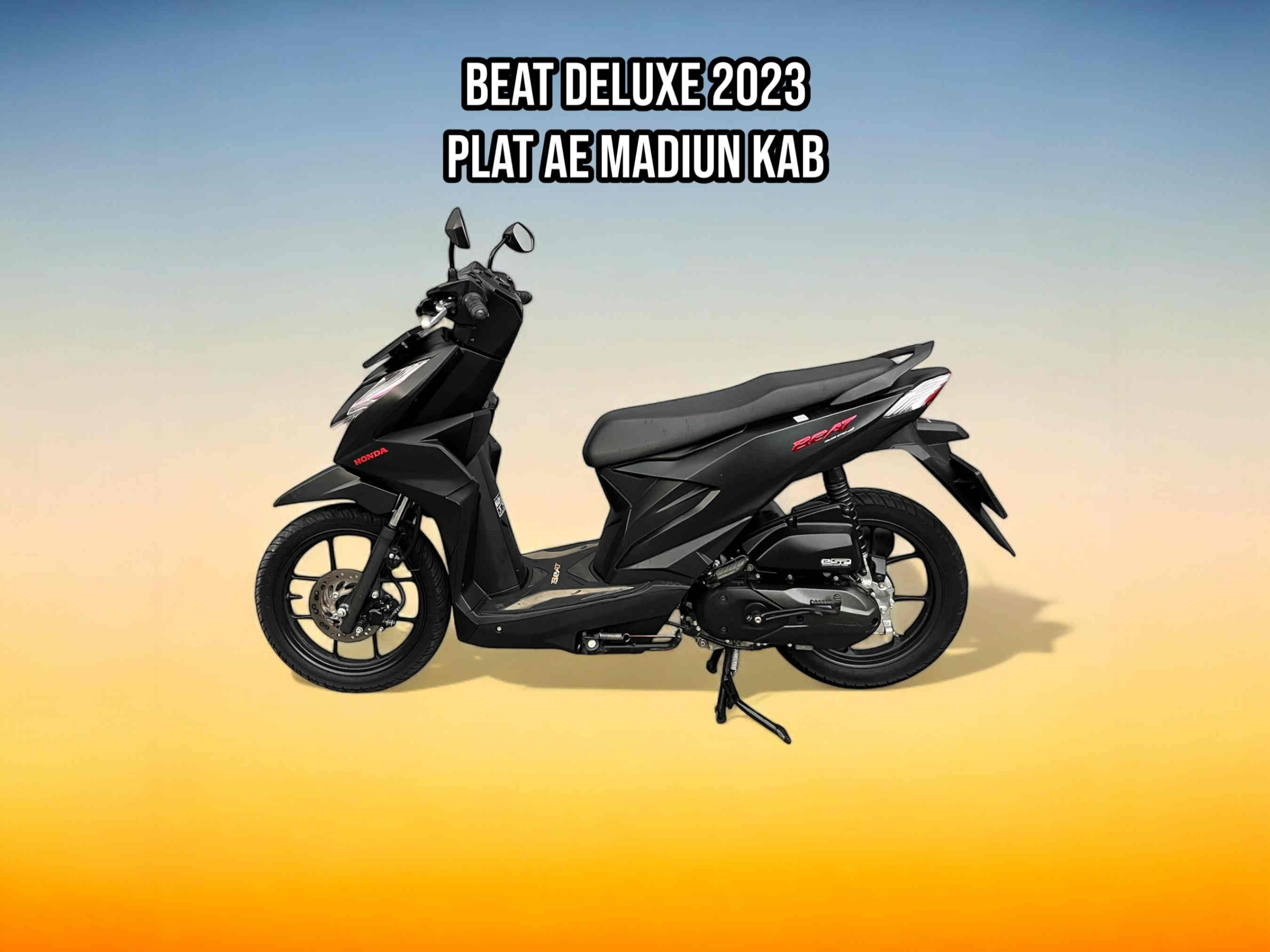 Beat Deluxe 2023 Hitam Plat AE Madiun Kabupaten - HUMA MOTOR JUAL BELI ...